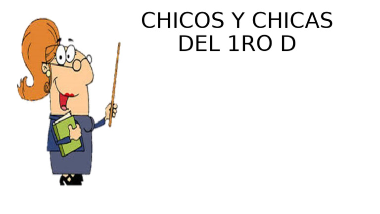 Chicos y Chicas Del 1ro d | PDF