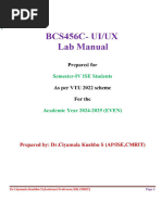 BCS403-DBMS Lab Manual-Database Management System-VTU-2022 Scheme | PDF