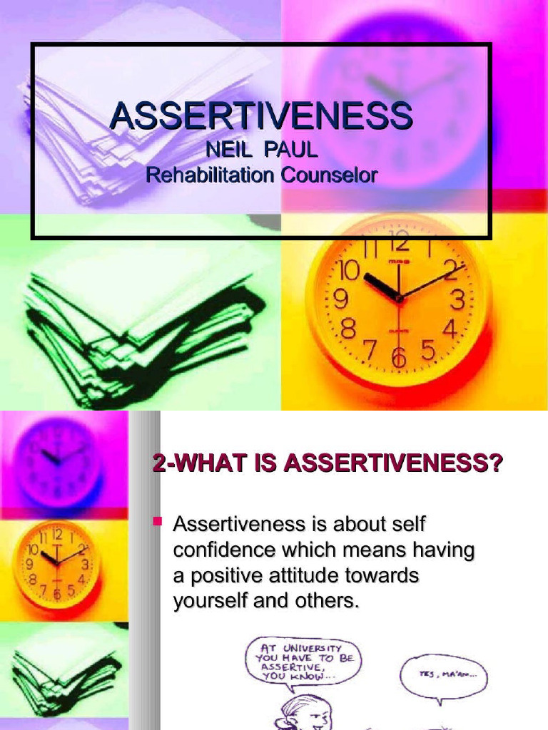 Assertiveness | PDF