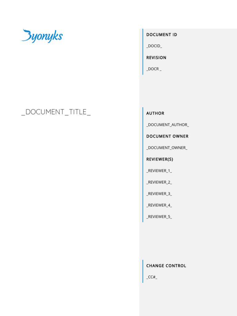 SOP Template | PDF