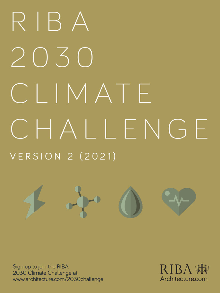 RIBA 2030 Climate Challenge | PDF | Green Building | Climate Change