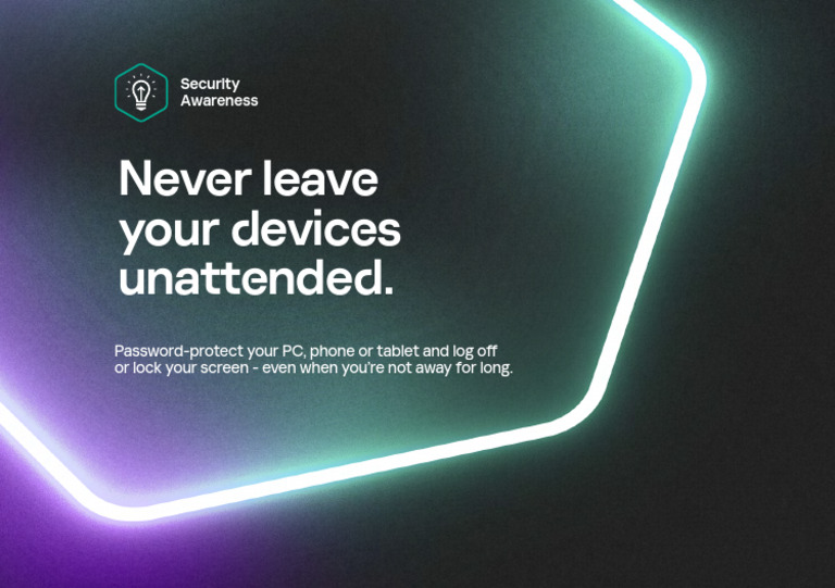 Security Awareness Tips for Devices | PDF