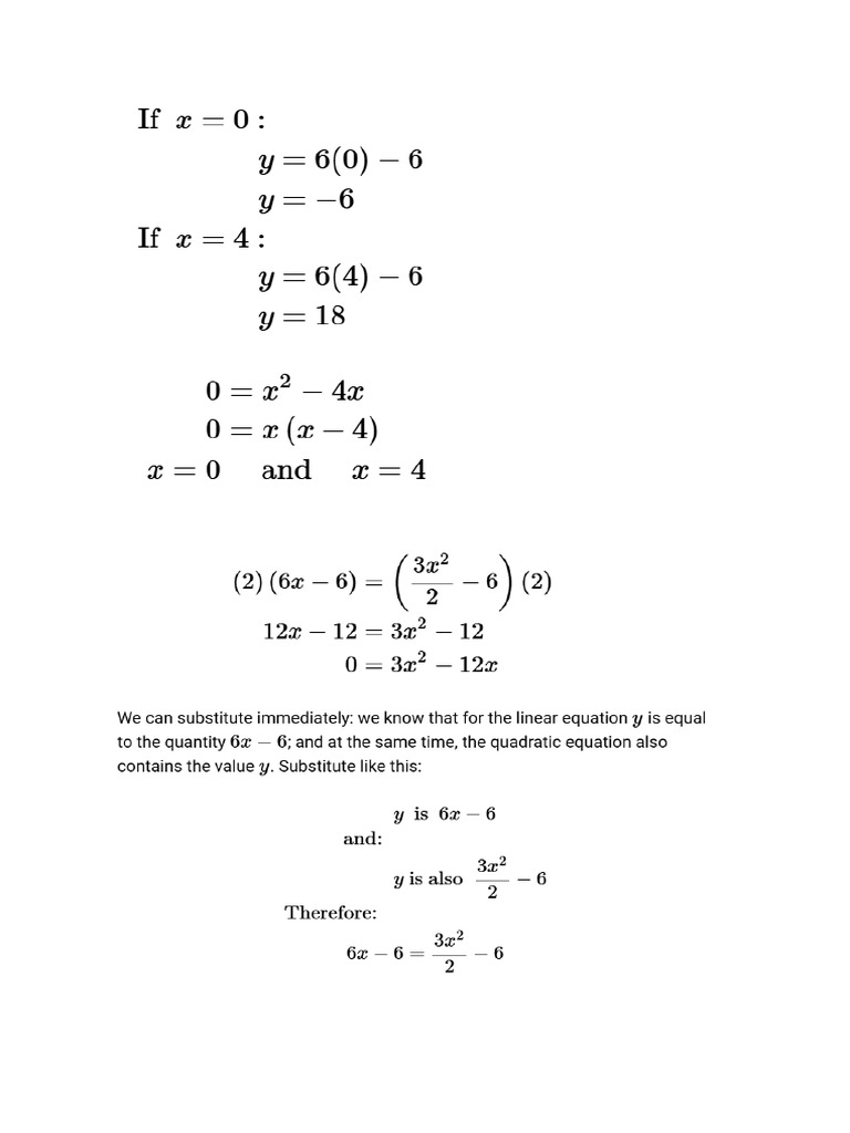 Simultaneous Equations - 094526 | PDF
