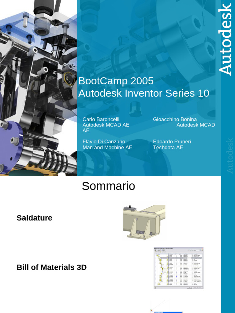 Autodesk Inventor Series 10 | PDF | Auto Cad | Mechanical Engineering