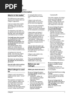 Zentel Safety Information For Patients | PDF | Wellness