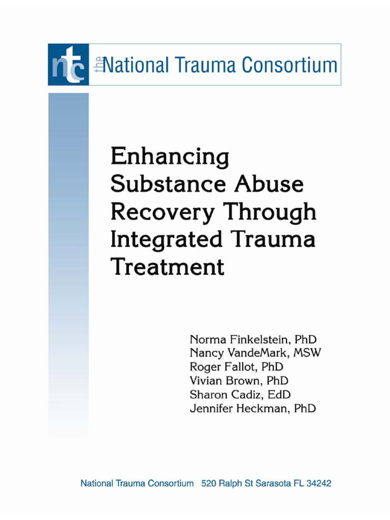 Enhancing SA Recovery Through Integrated Trauma Treatment | PDF ...