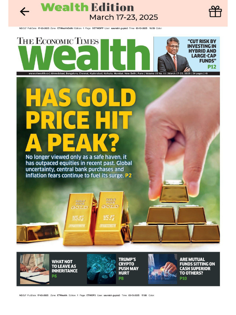 ET Wealth Edition 17 - 23 March 2025-2 | PDF