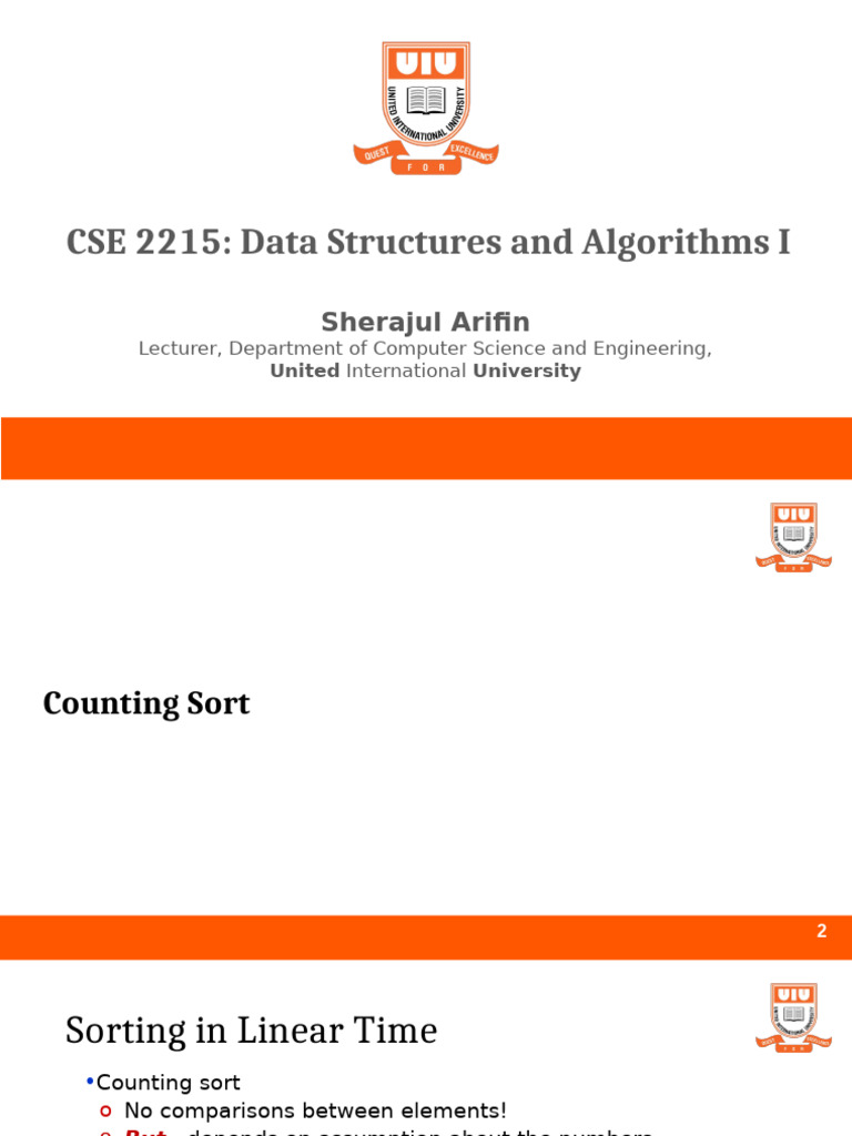 DSA I Week 2 Lecture 2 | PDF | Mathematical Analysis | Mathematical Logic