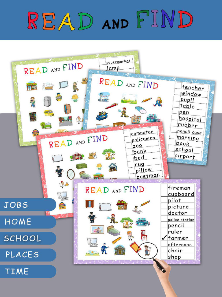 Read and Find 3 | PDF