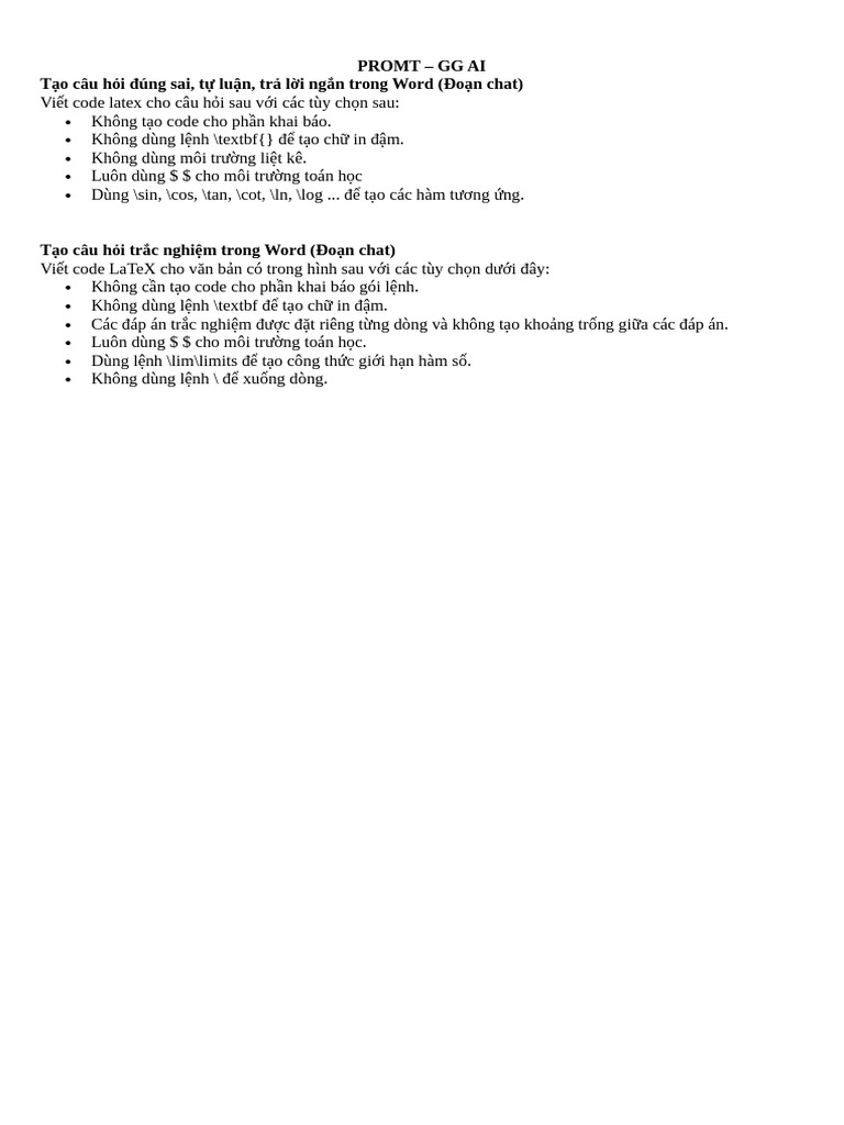 PROMT | PDF