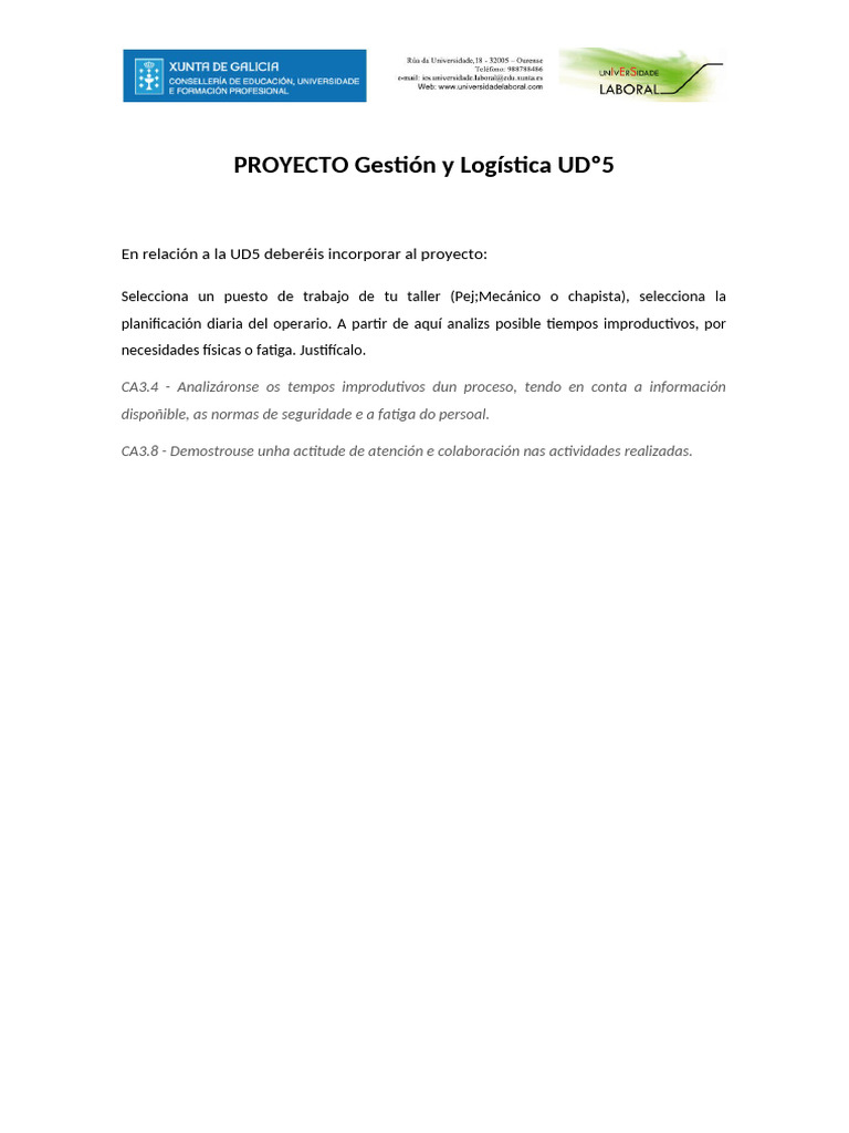 Proyecto Ud5 | PDF