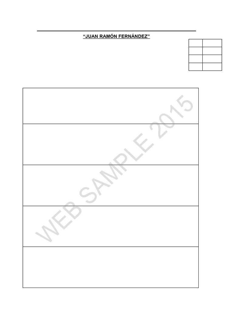 Preparatory 2 - Level Exam - 2015 | PDF