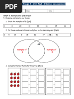 Grade 5 Square and Triangular Numbers | PDF
