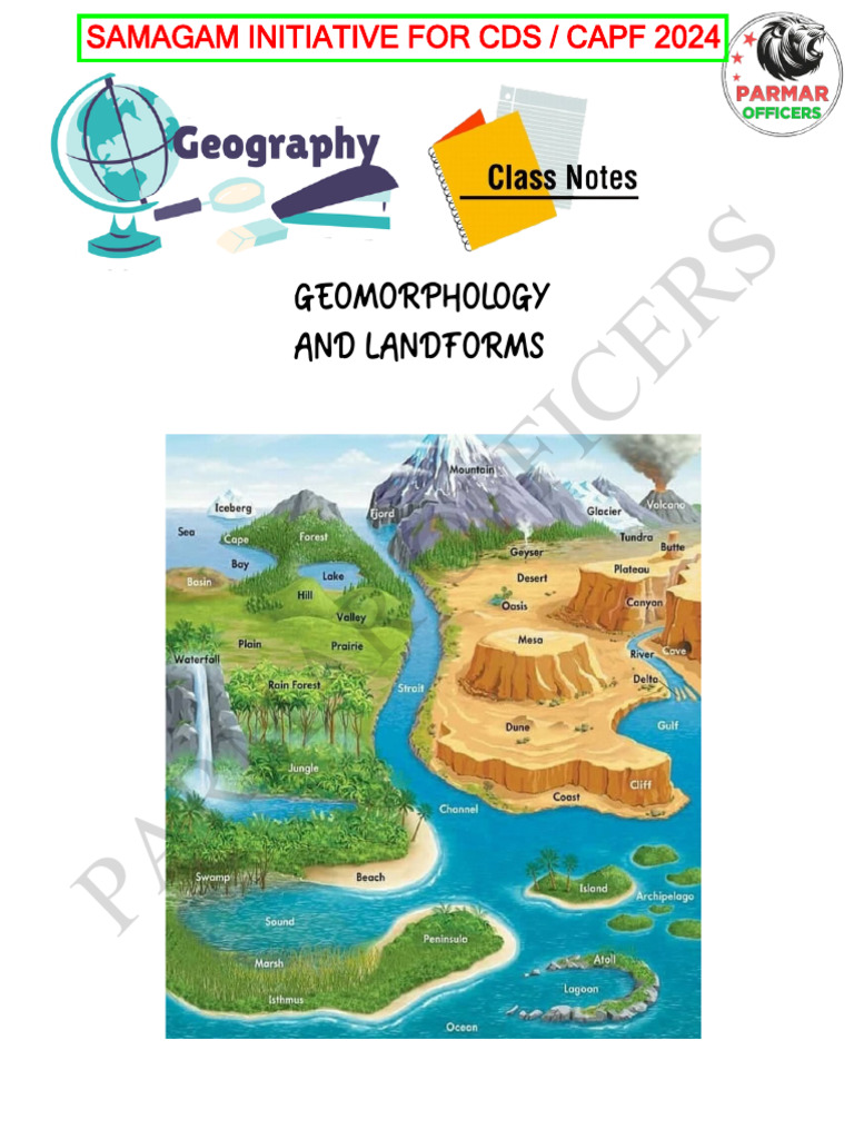 Geomorphology and Landform Processes | PDF | Erosion | Geomorphology