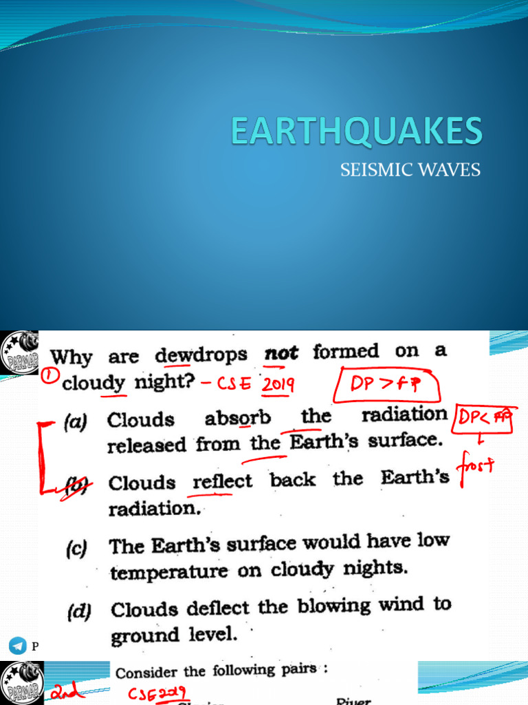 Understanding Earth's Interior and Seismic Waves | PDF | Seismology ...