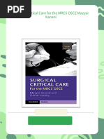 MRCS Part A - Essential Revision Notes Book 1 | PDF