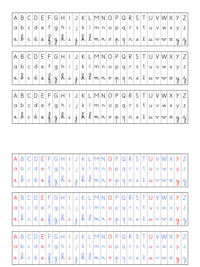 Texto Alfabético Repetido | PDF