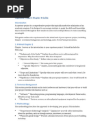 Capstone Project Documentation Chapter 1 Sample Template | PDF ...