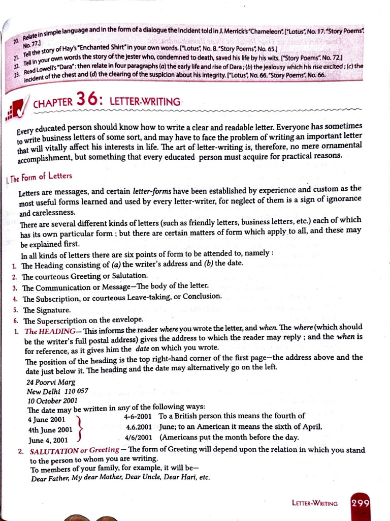 Letter | PDF | Writing | Written Communication