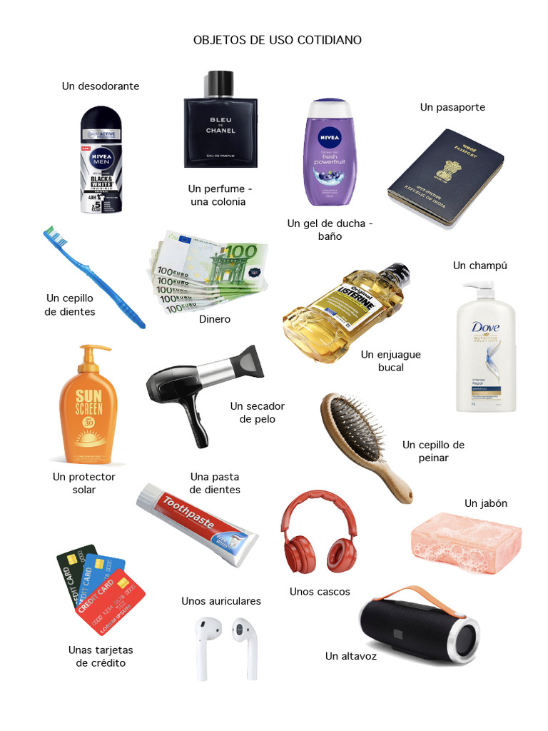 20 Objetos de Uso Cotidiano | PDF