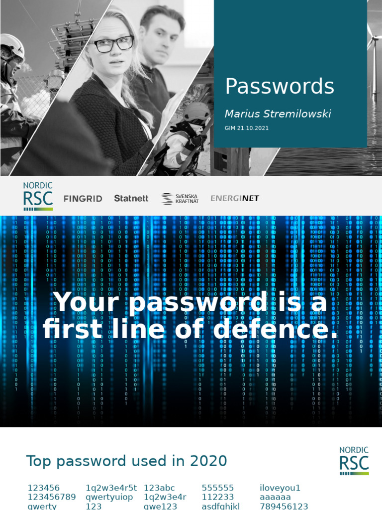 How To Create Secure Passwords Pdf Password Computing