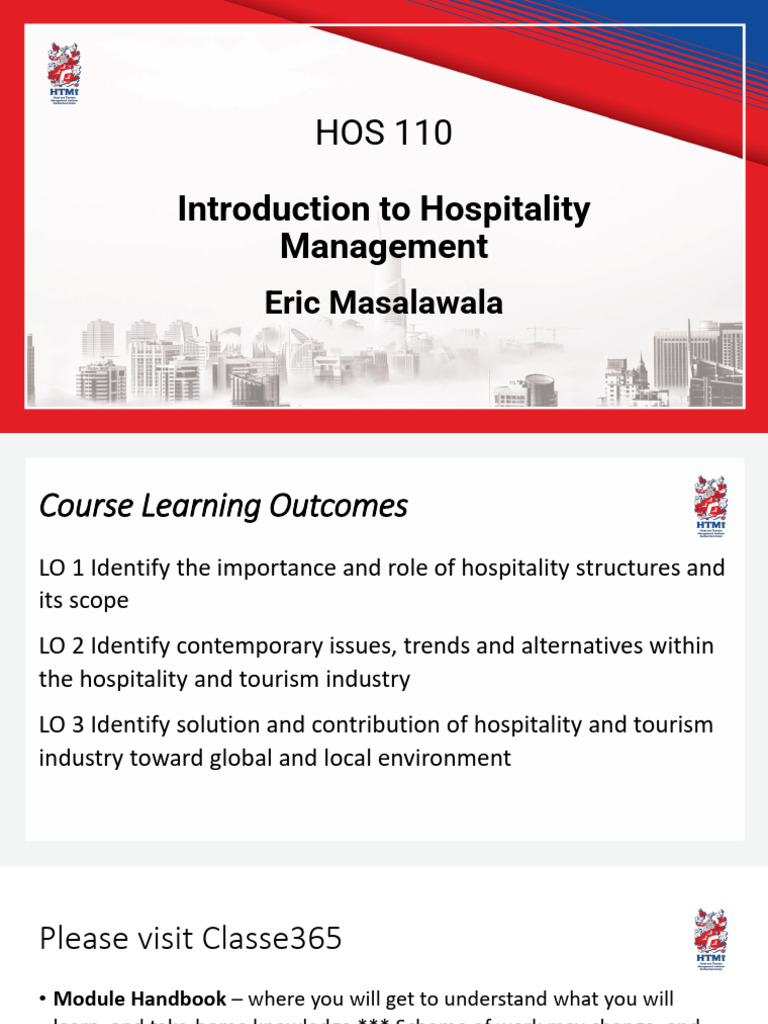 Introduction to Hospitality Management | PDF | Hotel | Resort