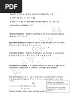 A-Level Maths 9709 Cheat Sheet P1 | PDF | Quadratic Equation | Mathematics