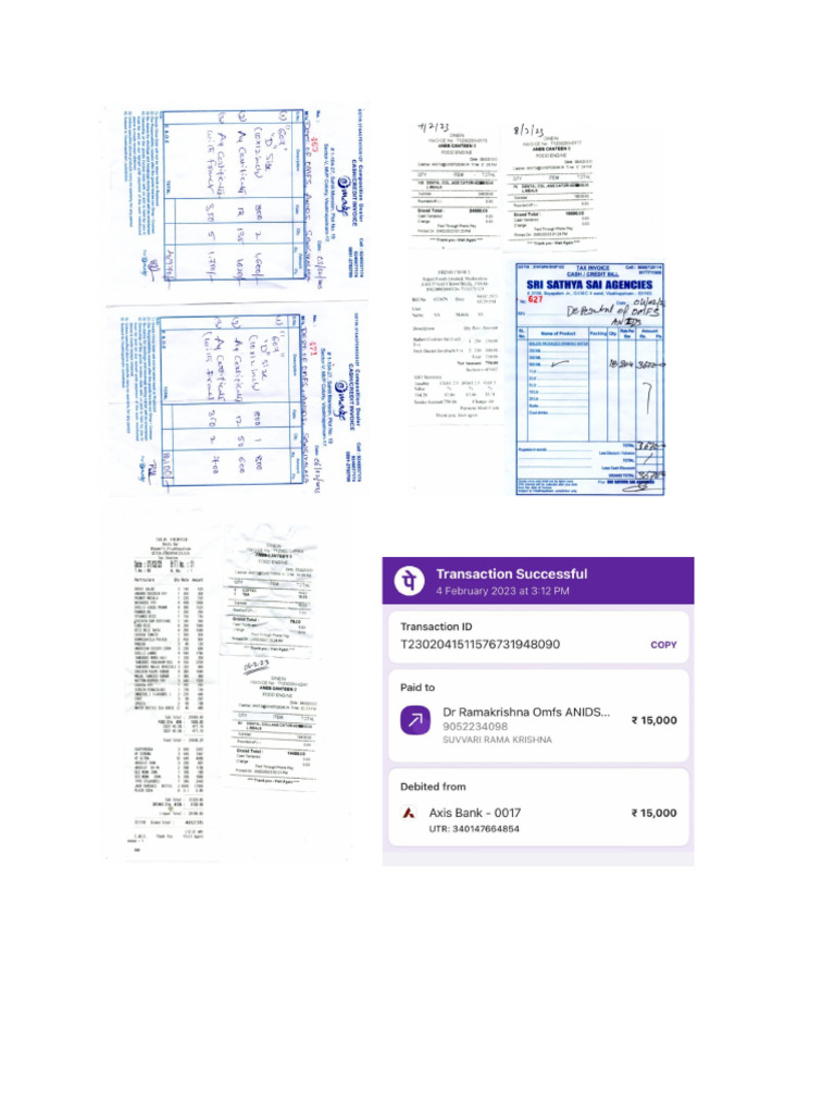 Bills Word | PDF
