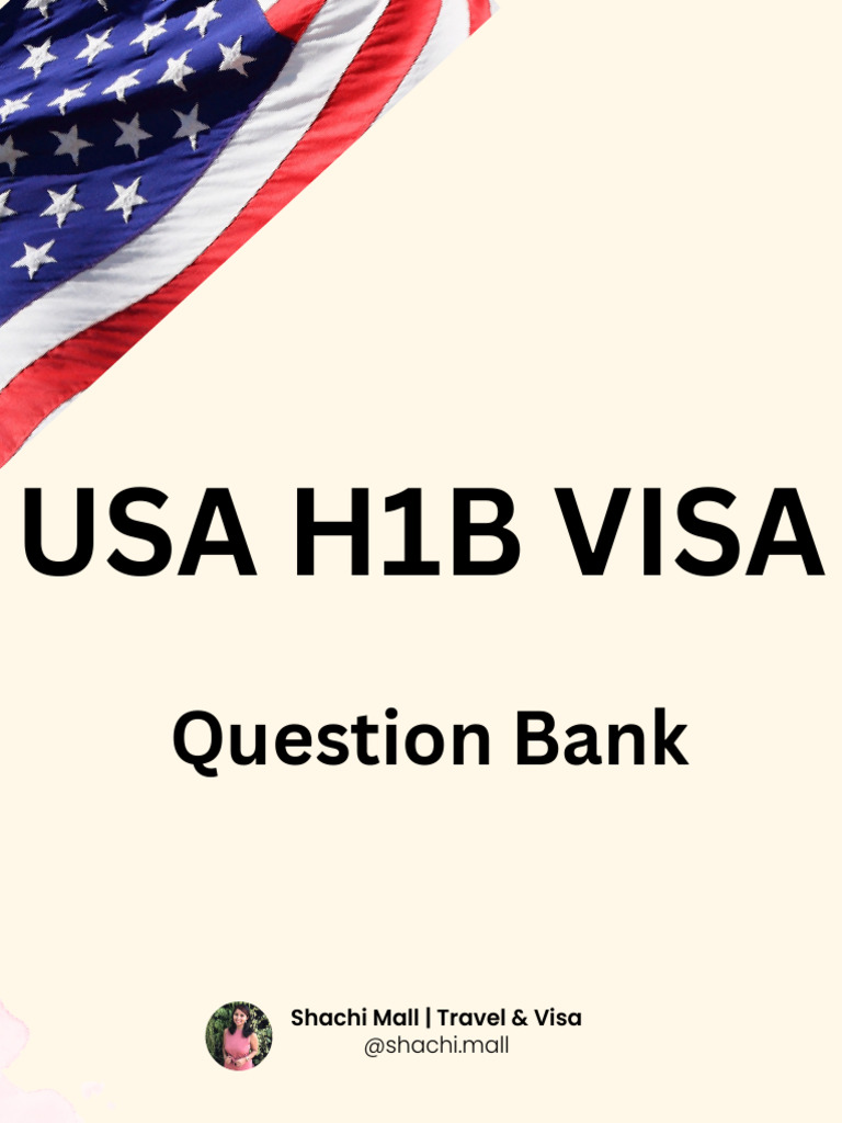 H1B Visa - Question Bank | PDF