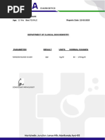 Blood Group Report Template | PDF