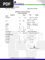 Blood Group Report Template | PDF