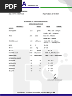 Blood Group Report Template | PDF