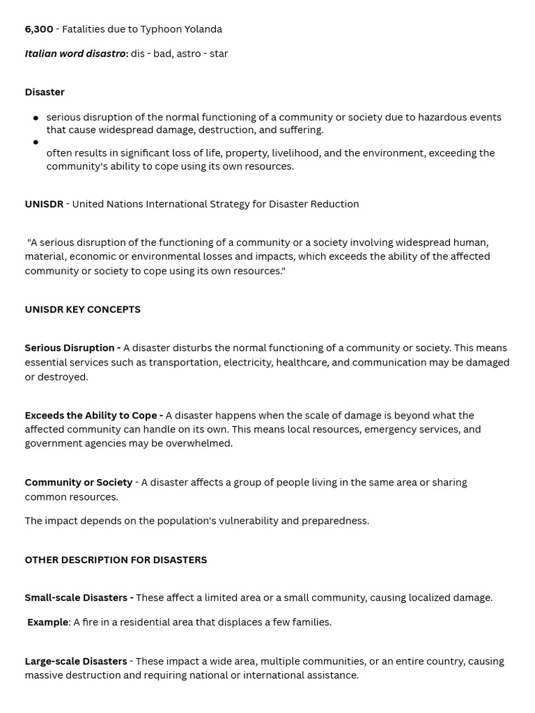 Typhoon Yolanda: Disaster Impact Analysis | PDF | Natural Disasters ...