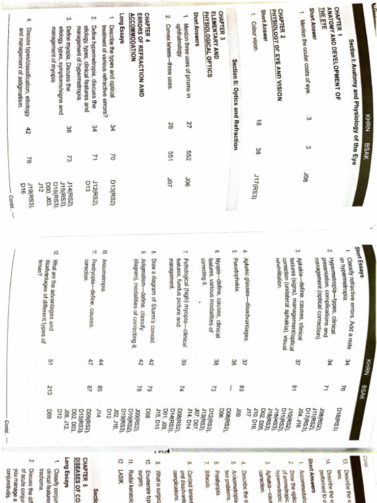Ophthalmology Singi | PDF