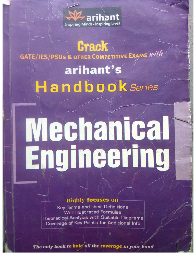 Mechanical Arihant Handbook | PDF