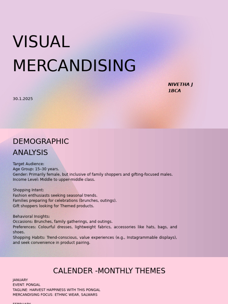 Visual Merchandising - 20250130 - 133726 - 0000 | PDF | Dress | Aesthetics