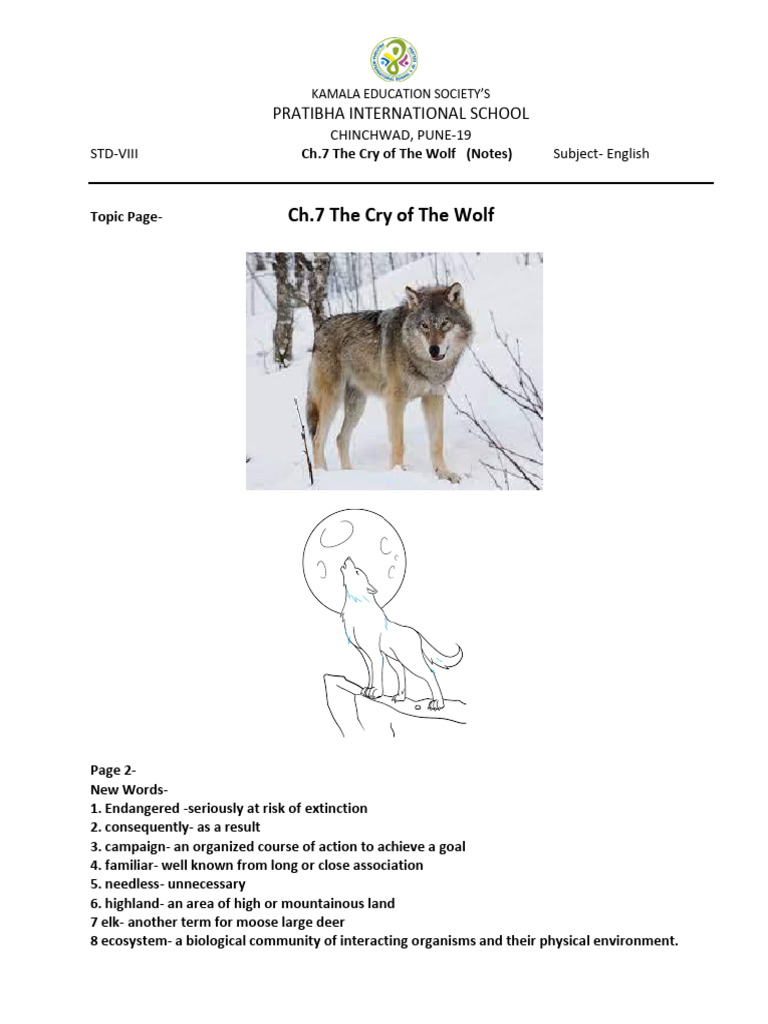 Wolf Conservation and Ecosystem Balance | PDF | Elk | Pet