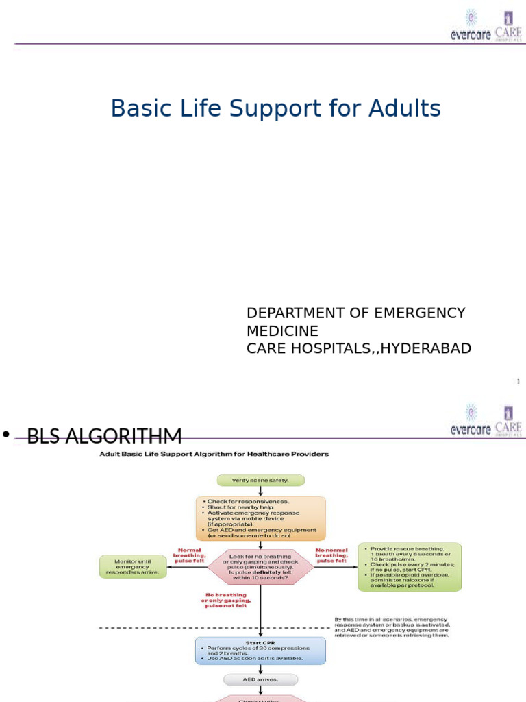 BLS - Care Hospitals | PDF