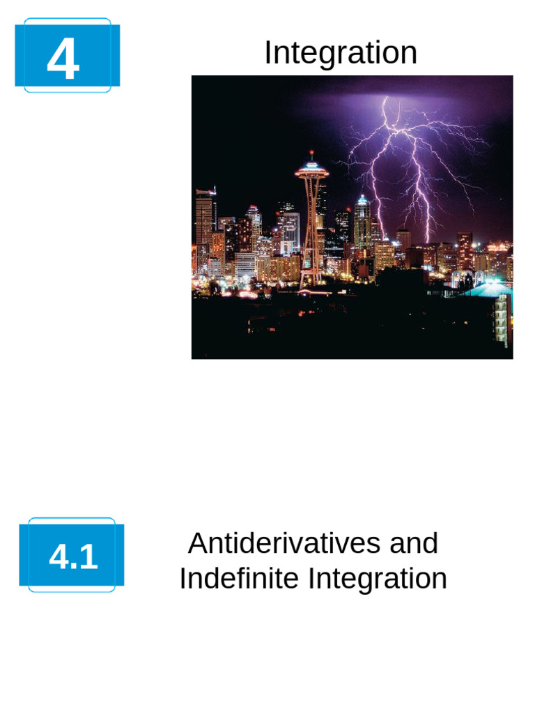 Antiderivatives and Differential Equations | PDF | Integral | Derivative
