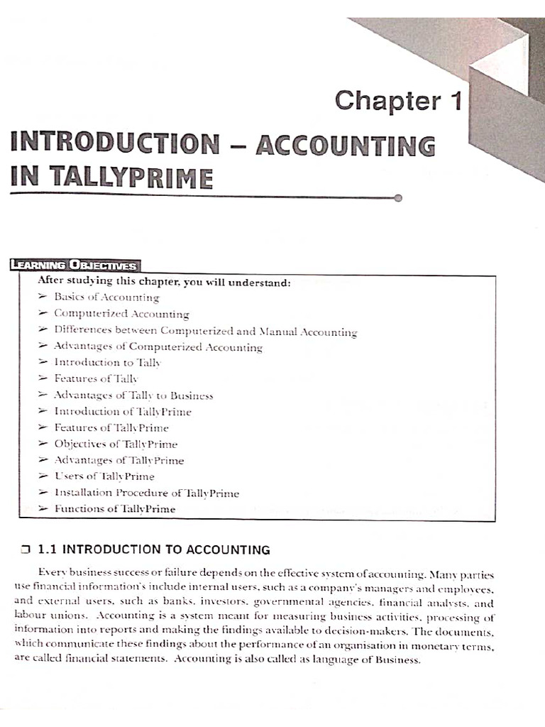 Core - 11 Computerized Accounting and E - Filing | PDF