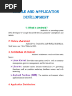 Mobile Application Development Notes BCA VI SEM | PDF | Android ...