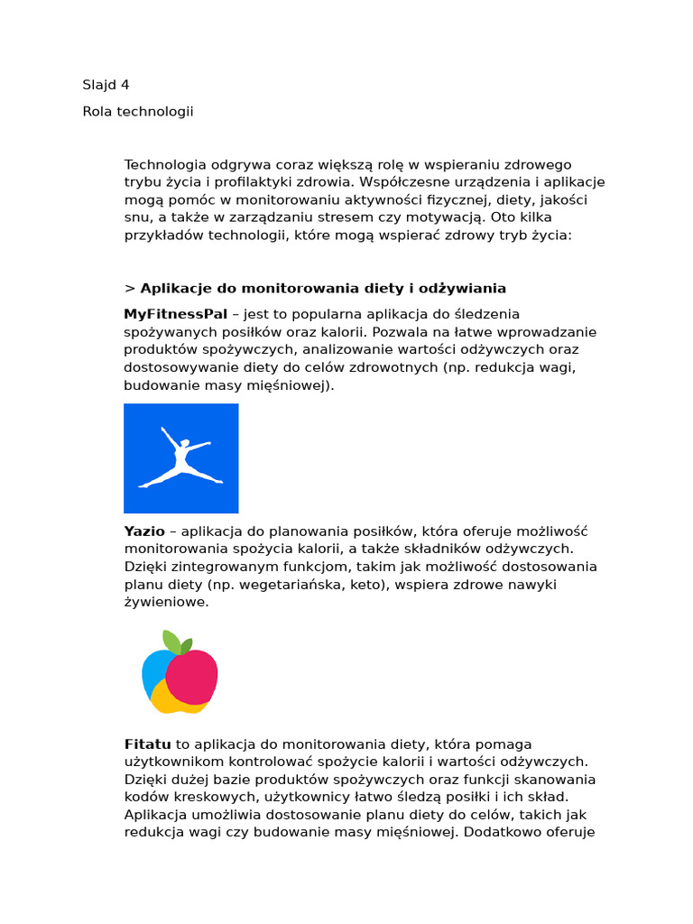 4-Urz?Dzenia I Aplikacje W Profilaktyce | PDF