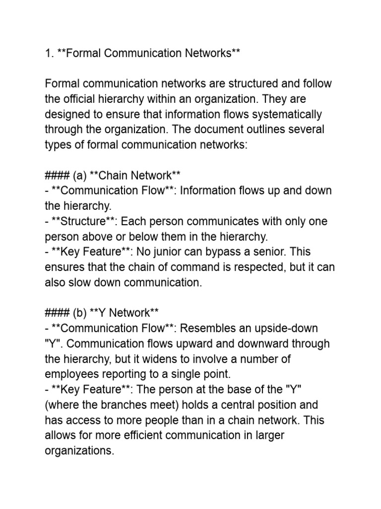 Types of Communication Networks Explained | PDF | Communication