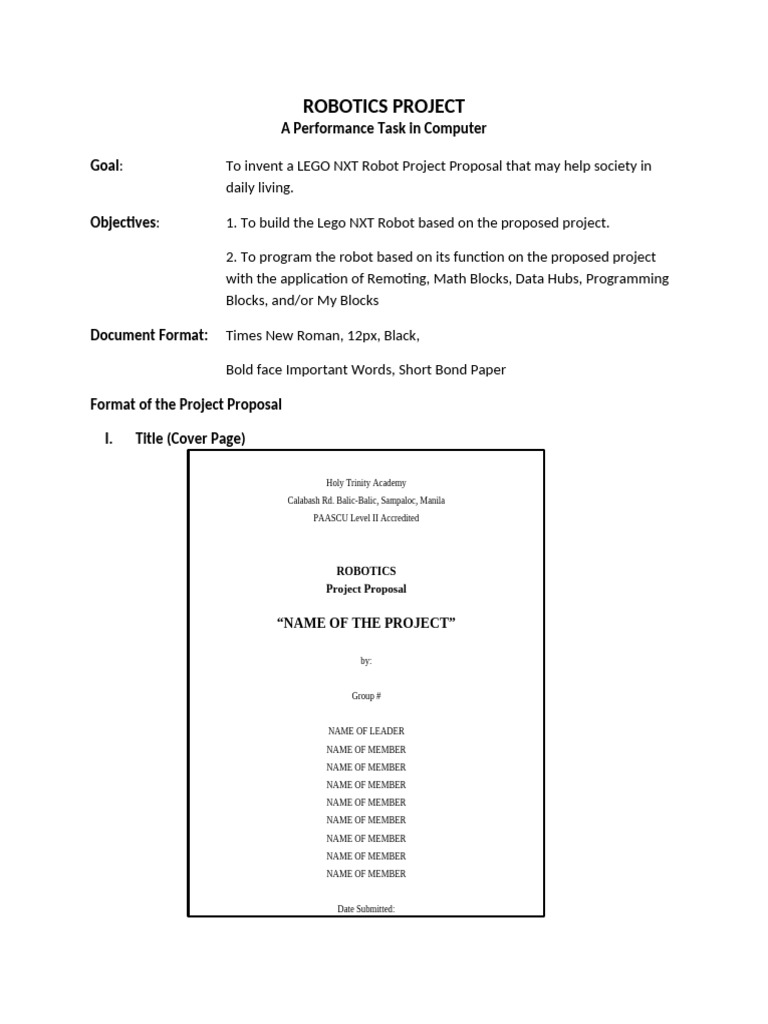 ROBOTICS-PROJECT-proposal-peta | PDF