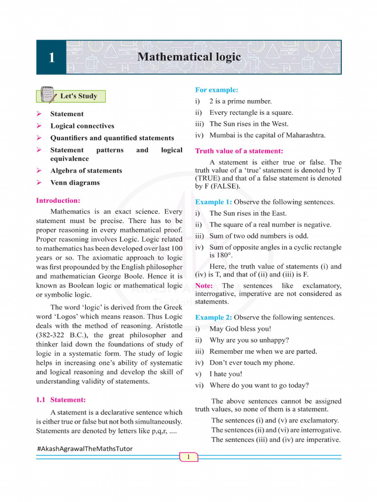 HSC Maths 1 Imp Questions 2025 | PDF