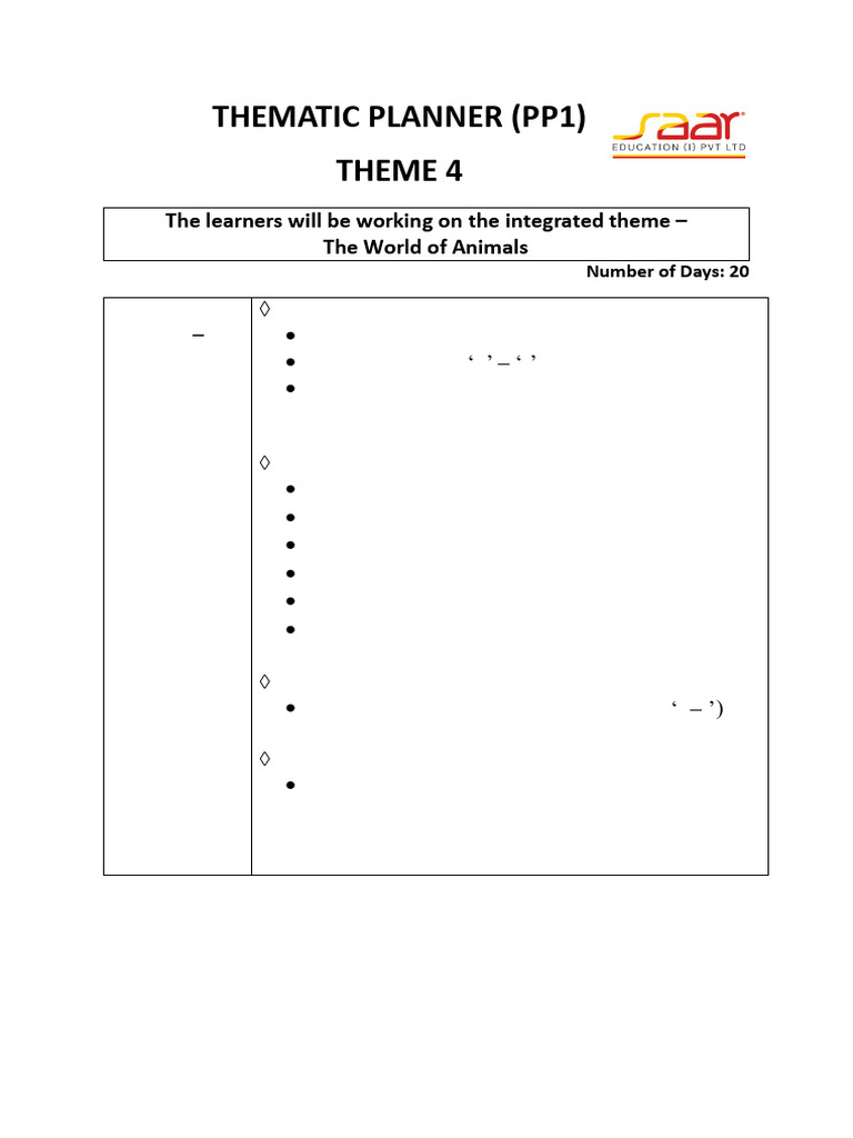 Theme 4 - PP1 | PDF