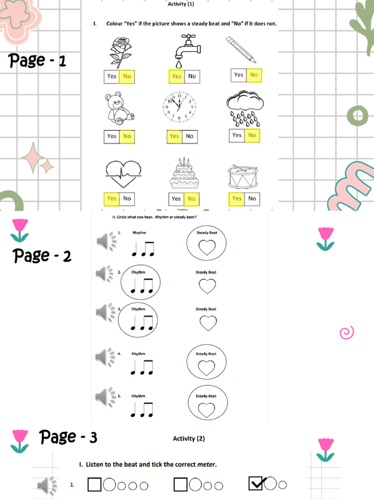 Primary One Worksheets 1 | PDF