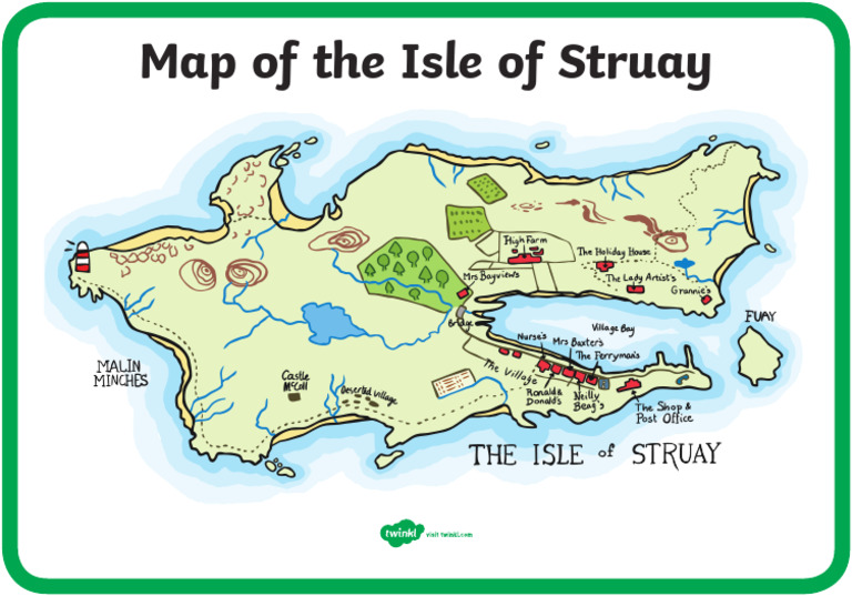 Island of Struay Map.205341546 | PDF