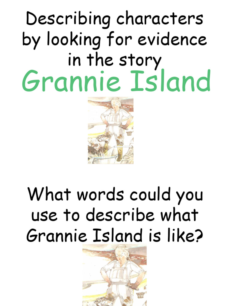 Character Analysis of Grannie Island | PDF