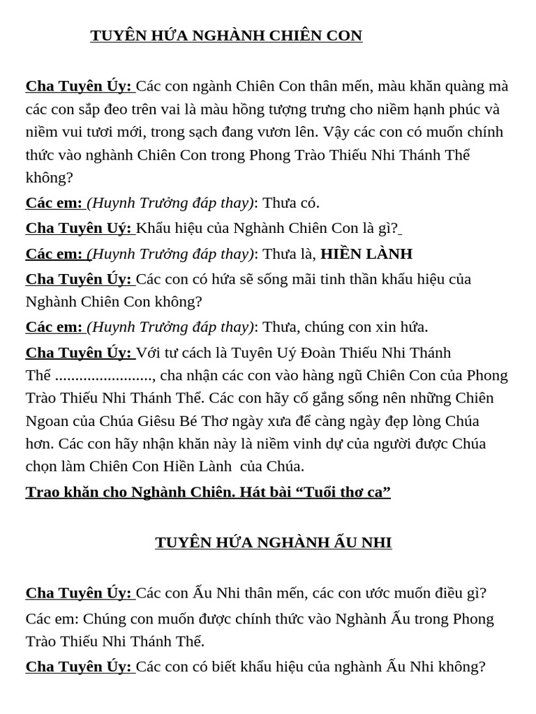 Nghi TH C Tuyên H A | PDF